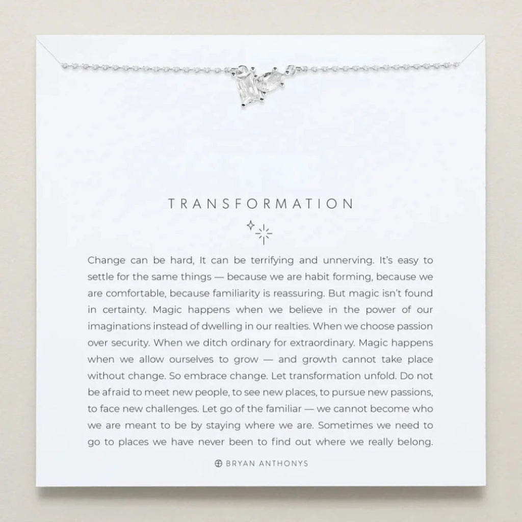 Transformation - Necklace (Silver) | Nurture My Life